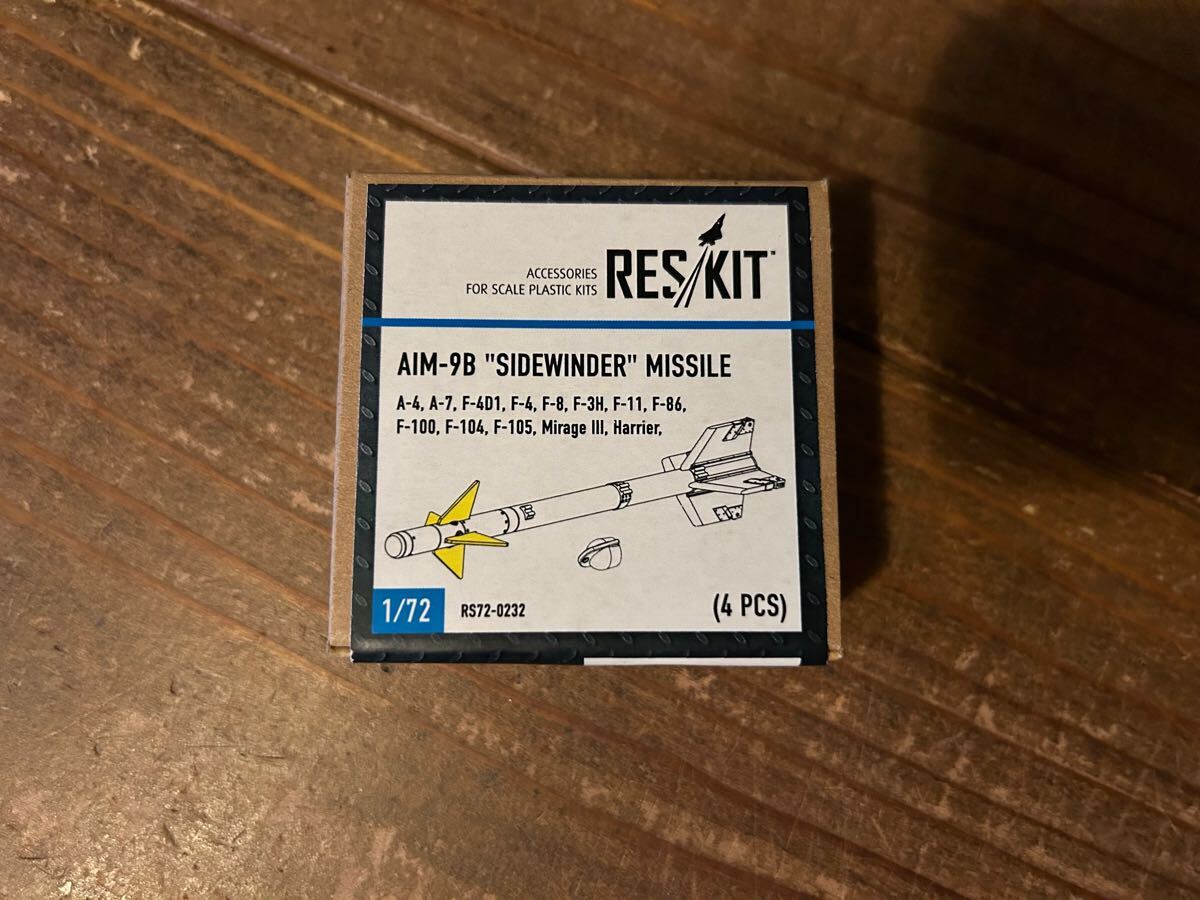 232 1/72 RESKIT 米軍 AIM-9B サイドワインダー 空対空ミサイル レジンキット プラモデル(アメリカ)｜売買されたオークション情報、yahooの商品情報をアーカイブ公開 ...