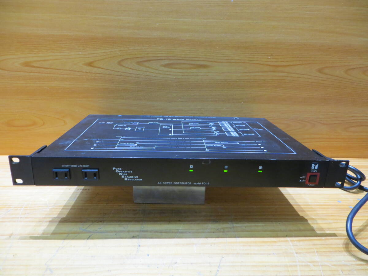 Yahoo!オークション - S2547 TOA トーア POWER PD-15 パワーディスト...