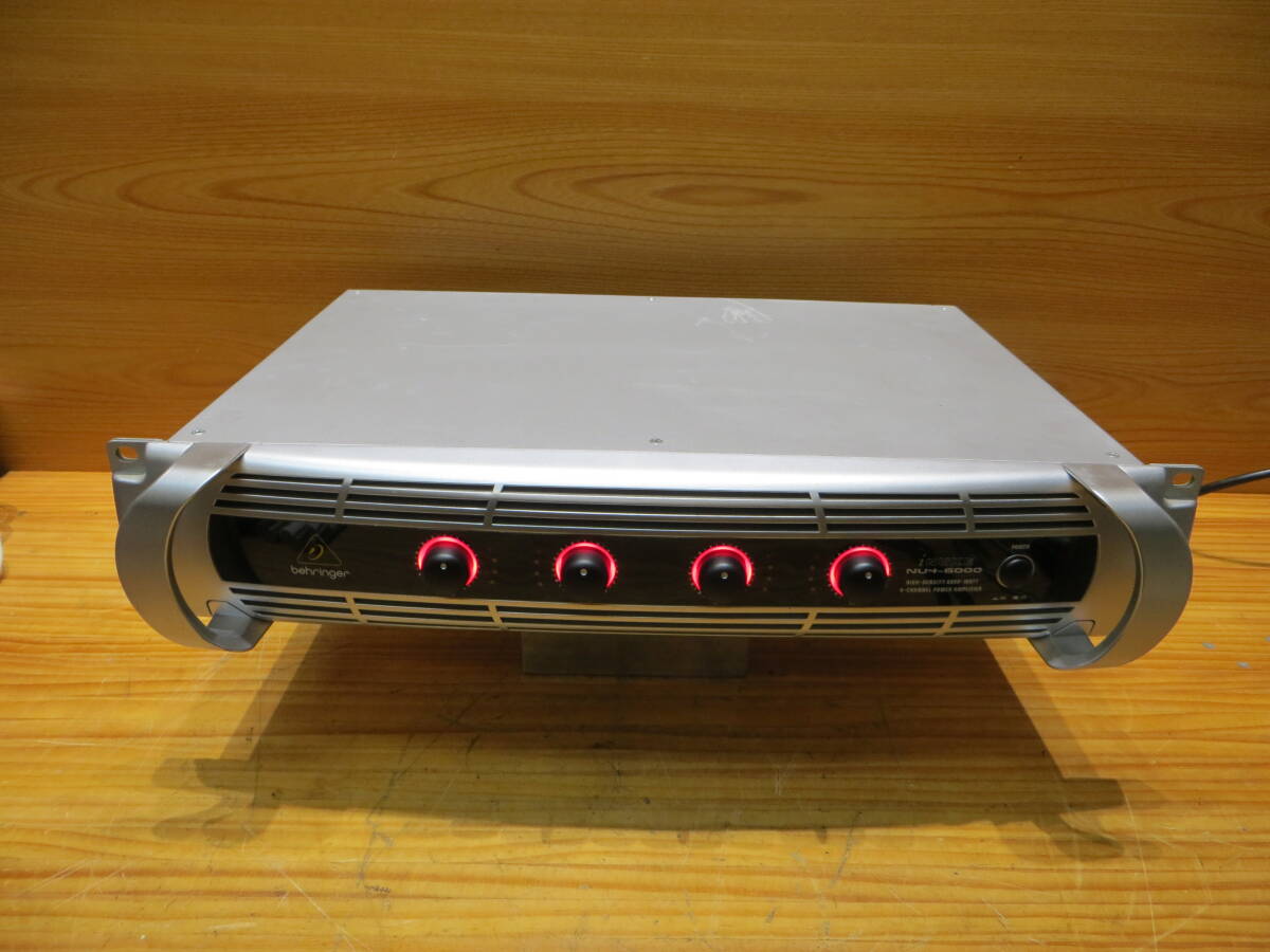 Yahoo!オークション - S2555 ベリンガー BEHRINGER パワーアンプ NU4-...
