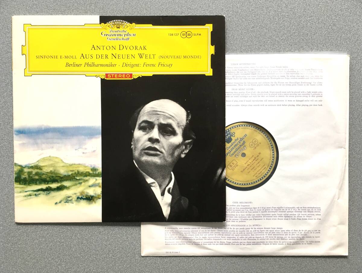 独DGG SLPM 赤ステレオ チューリップ ALLE フリッチャイ/BPO 新世界 初期STEREOの鮮明音がノイズ完全皆無の特級盤から溢れ出る 極(交響曲)｜売買されたオークション情報 ...