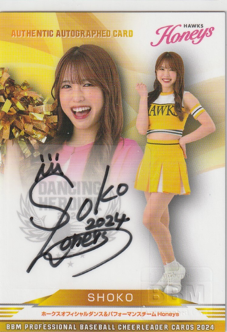 Yahoo!オークション - BBM2024チアリーダー 90枚限定直筆サインカード ...