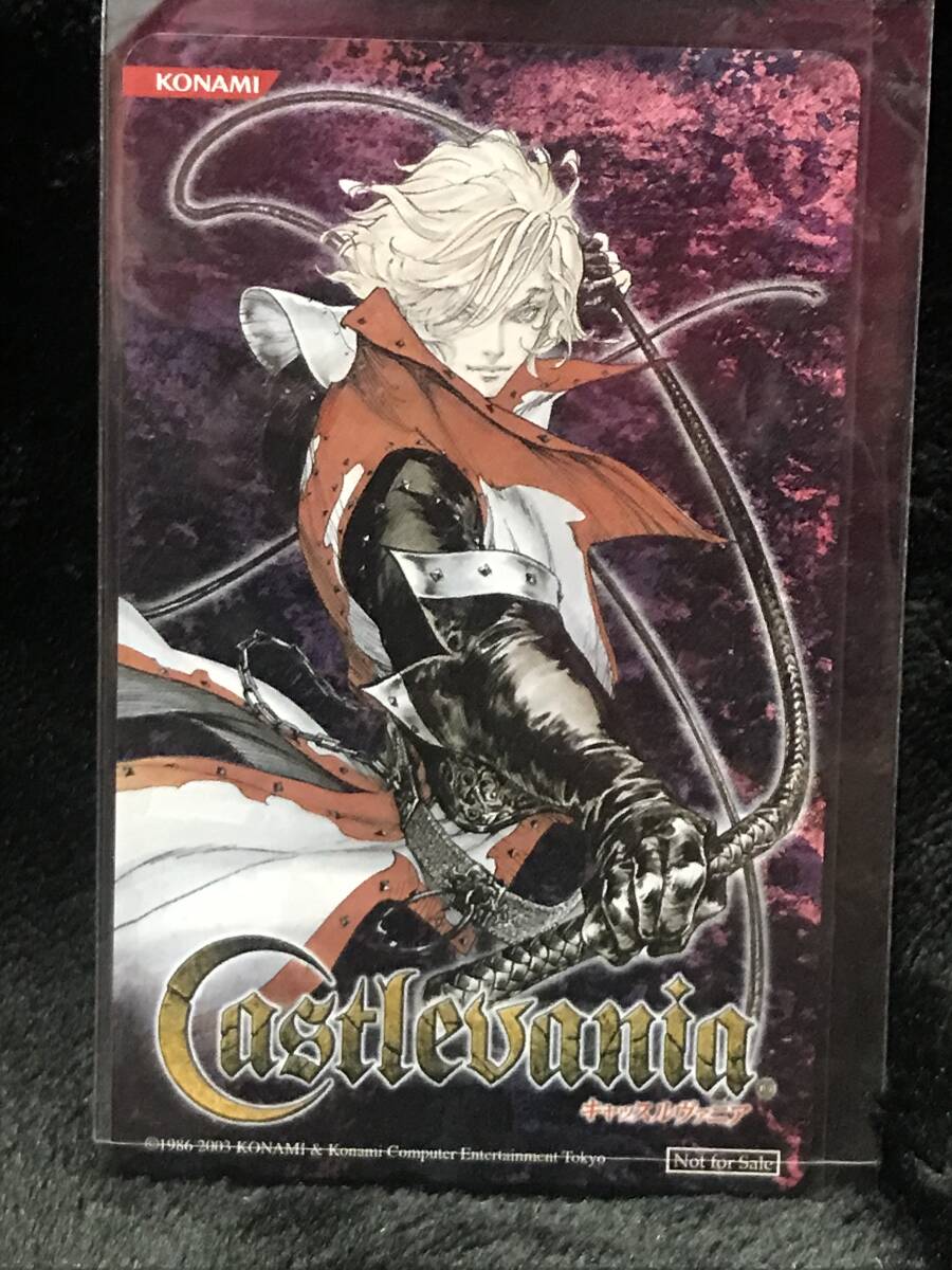 Yahoo!オークション - 〔新品/テレホンカード〕キャッスルヴァニア IGA...