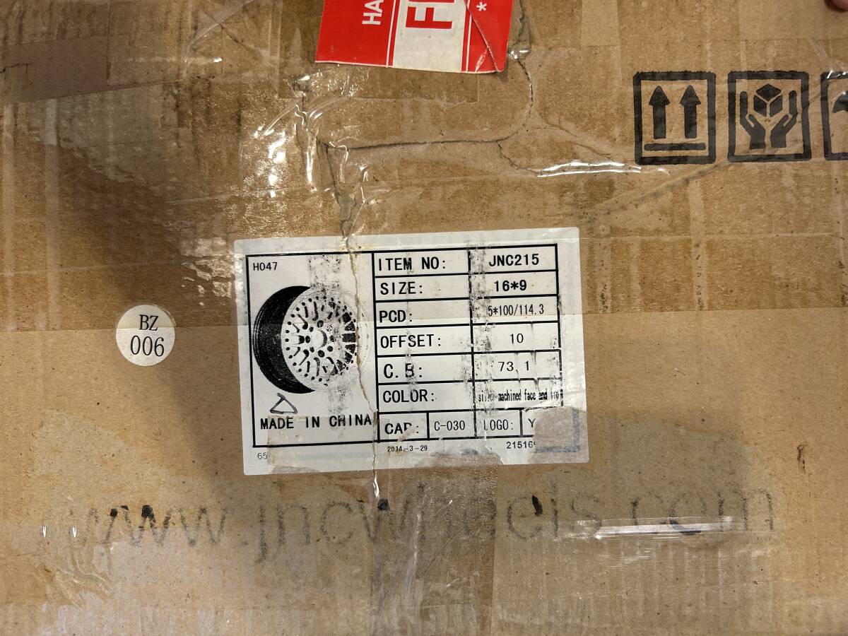 Yahoo!オークション - 新品 一部難あり JNC 001 16x9+10 5穴 PCD100/11...