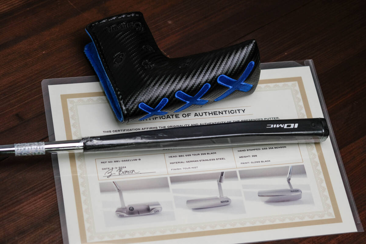 Yahoo!オークション - ツアー支給 Benson BB1 GSS ブラックBドット COA...