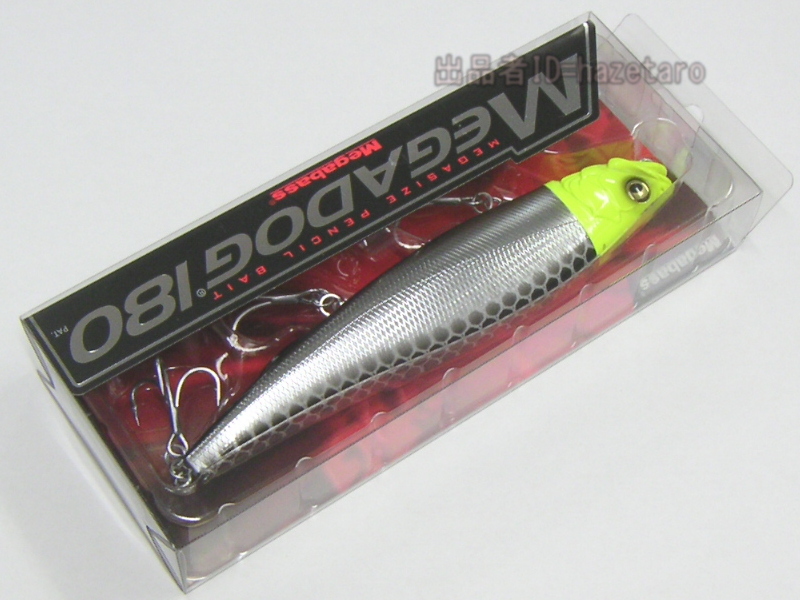 Yahoo!オークション - メガドッグ 180 72g #6 M チャートヘッド [挨拶...