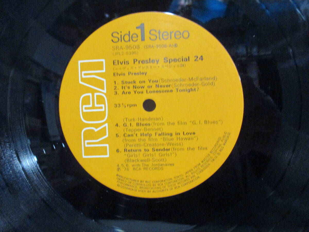 Yahoo!オークション - LPレコード ELVIS PRESLEY 発売元RVC