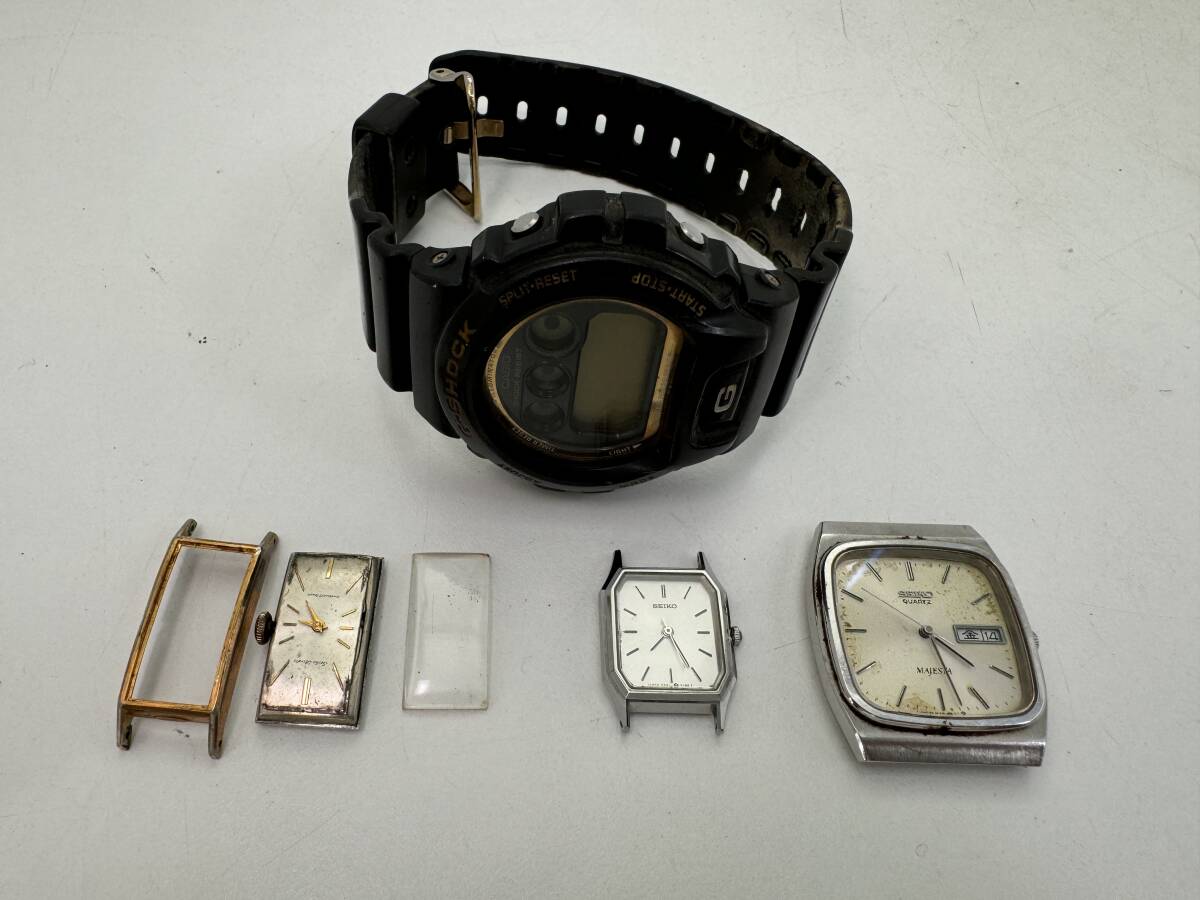 0609-153 0484 1円スタート 腕時計 まとめ売り CASIO G-SHOCK dw-069 / SEIKO 9533-501A 7321-6260 など ジャンク ヴィンテージ ...
