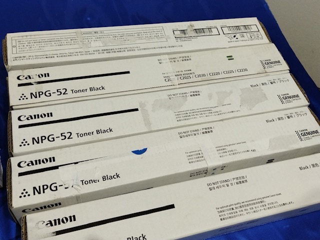 Yahoo!オークション - 【大阪発】 純正未使用トナー 【CANON】 NPG-52 ...