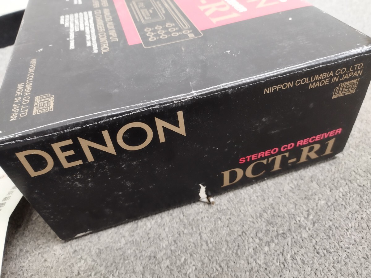 Yahoo!オークション - レア【DENON DCT-R1 CD 保証書 空箱 】平成 カー...