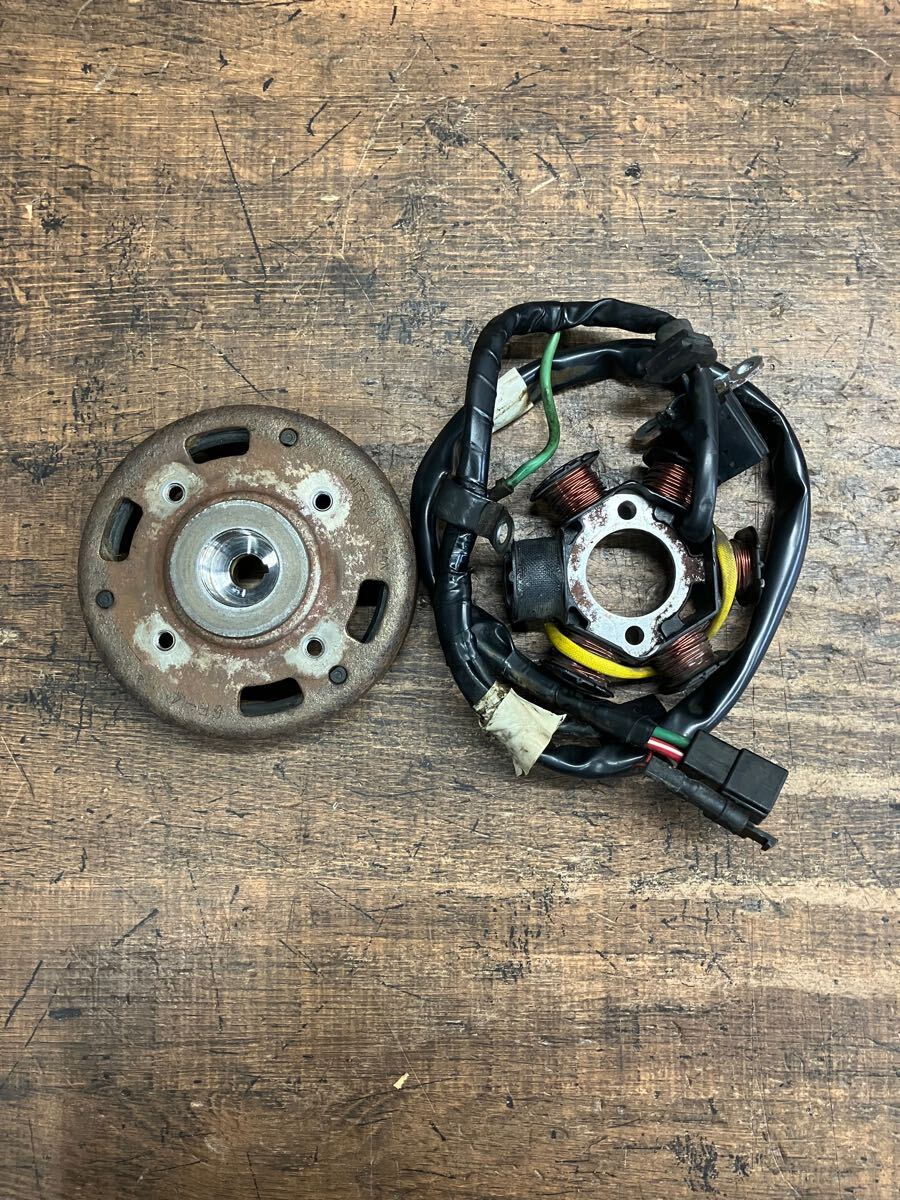 Yahoo!オークション - 【27P】実動 AF27 スーパーDio 純正 ジェネレー...