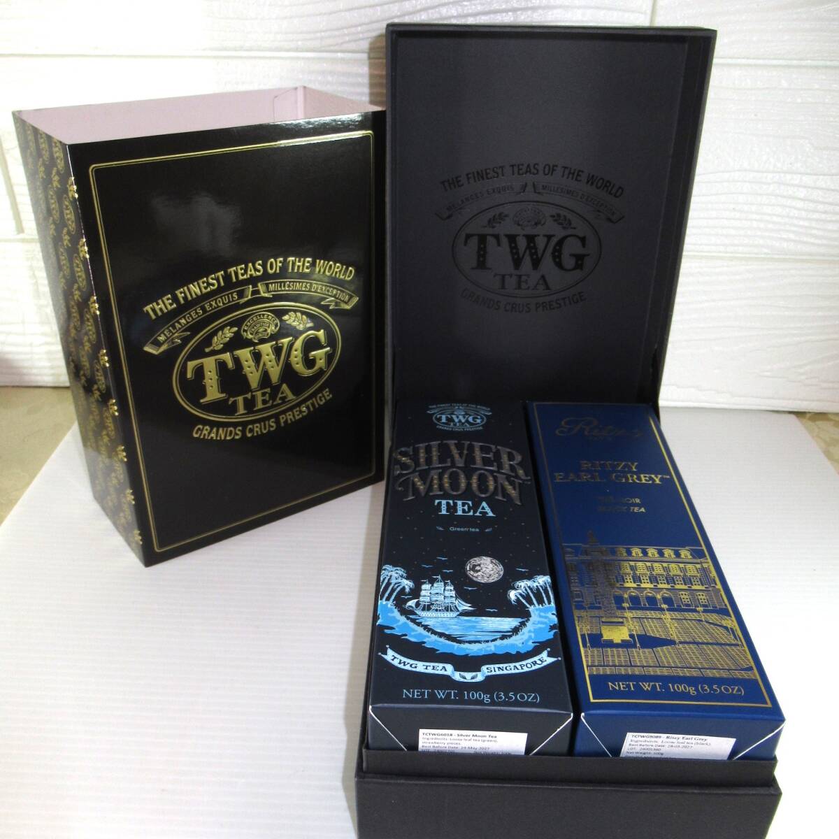 Yahoo!オークション - TWG Tea リッツアールグレイ・シルバー ムーンテ...
