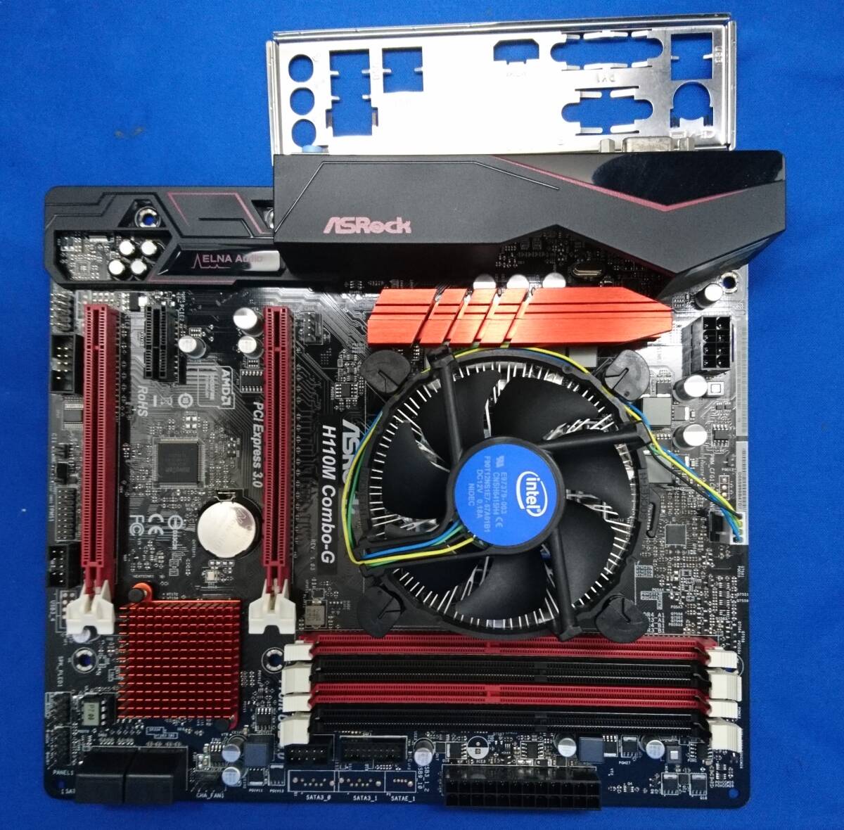 3点セット マザー:ASRock H110M Combo-G + CPU:Pentium G4560 + CPUクーラー:リテール INTEL第6世代(その他)｜売買されたオークション情報 ...