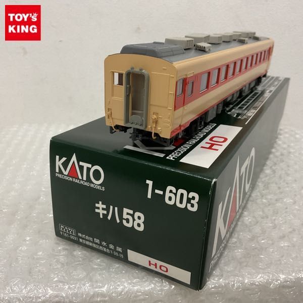 Yahoo!オークション - 1円〜 動作確認済 KATO HOゲージ 1-603 キハ58
