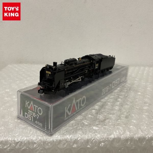 Yahoo!オークション - 1円〜 動作確認済 KATO Nゲージ 2016-7 D51 498