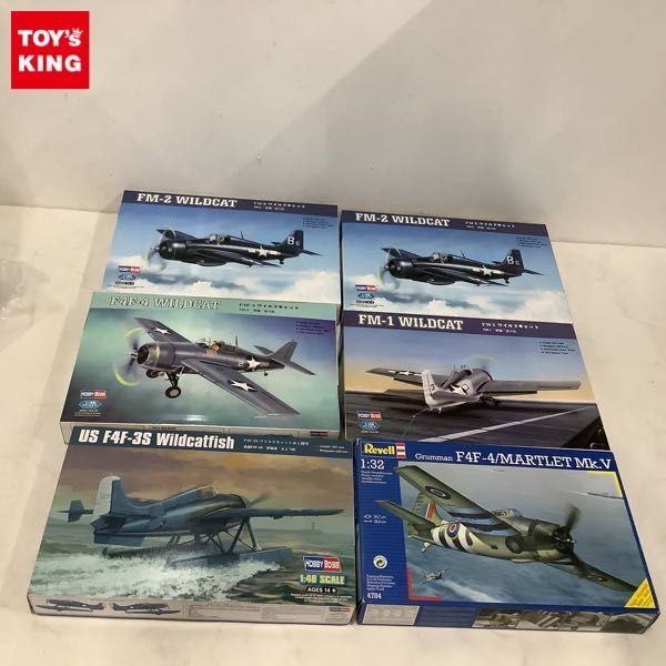 Yahoo!オークション - 1円〜 Revell 1/32 F4F-4 マートレット Mk.V ホ...
