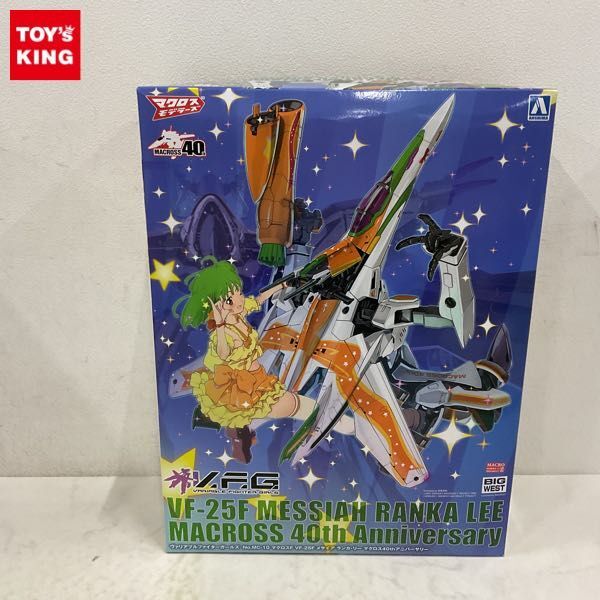 Yahoo!オークション - 1円〜 アオシマ V.F.G. マクロスF VF-25F メサイ...