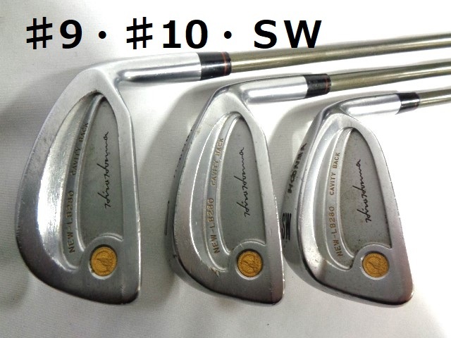 Yahoo!オークション - 4本 HONMA NEW-LB280 4星 R－1 ショートアイア...