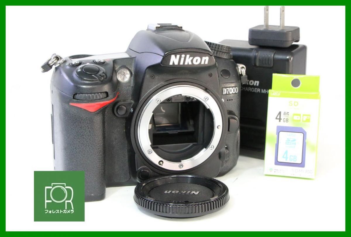 Yahoo!オークション - 【同梱歓迎】実用 ニコン Nikon D7000 ボディ バ...