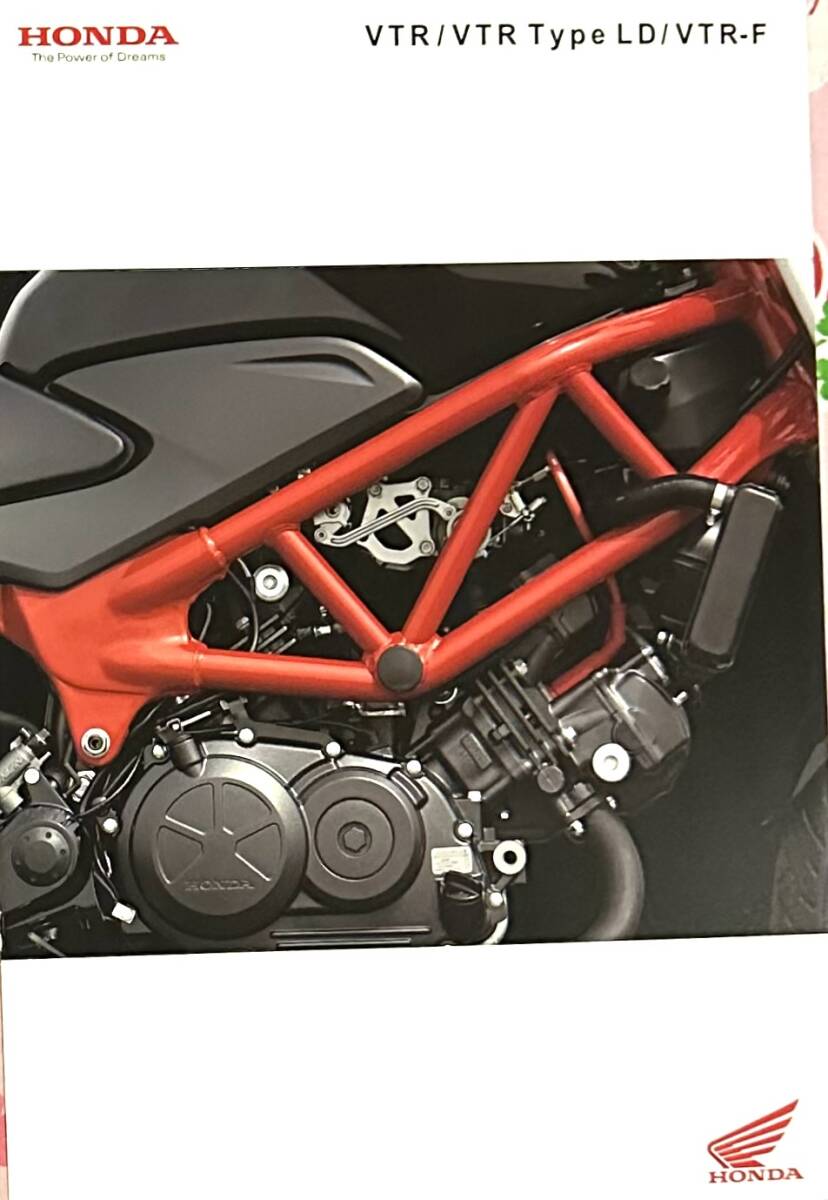 Yahoo!オークション - ホンダ VTR/VTR Type LD/VTR-Fカタログ