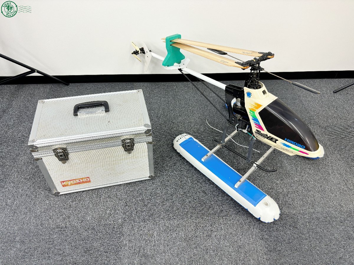 2410606119 直接引取 来店引取 限定 HIROBO ヒロボー Shuttle ZX エンジンヘリコプター JR PROPO X-3810 プロポ 品 現状品(完成品（エンジン ...