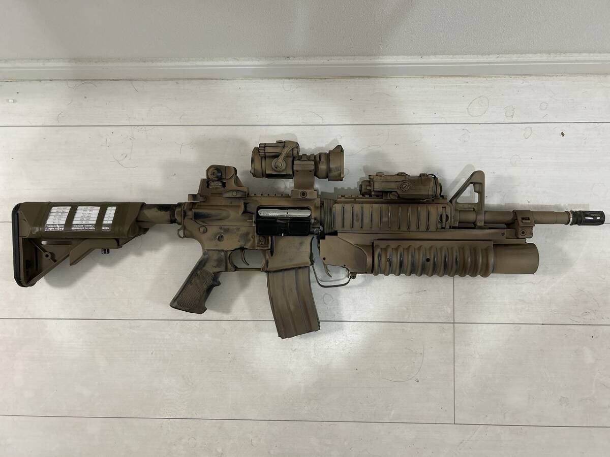 Yahoo!オークション - 美品 スタンダード電動ガン M4 M203グレネード ...