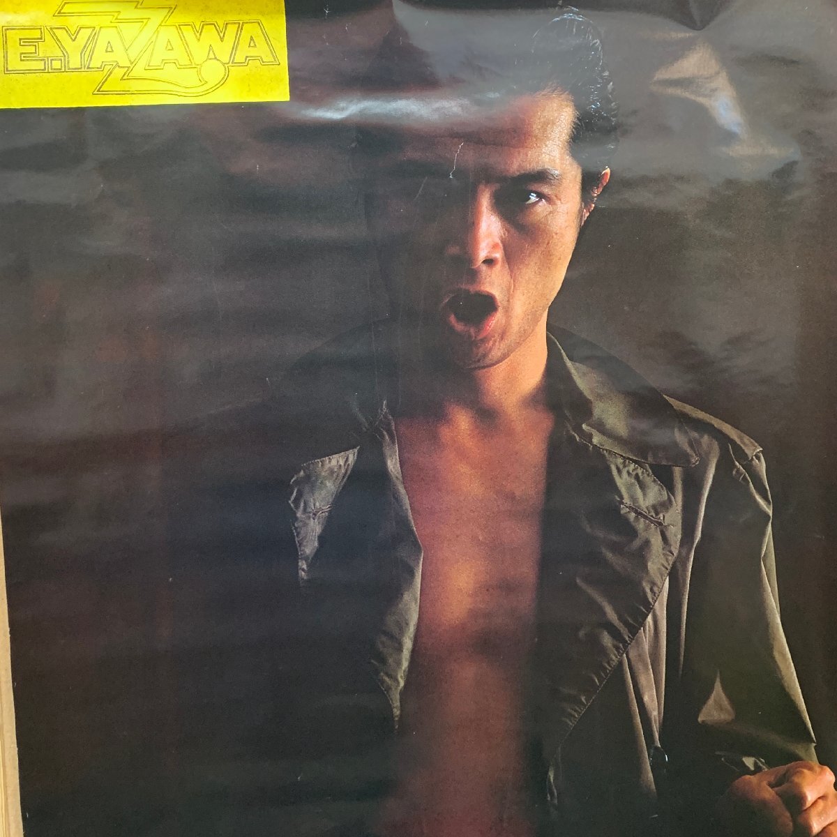 Yahoo!オークション - 【B1ポスター】矢沢永吉 GOLDRUSH E.YAZAWA 写真...