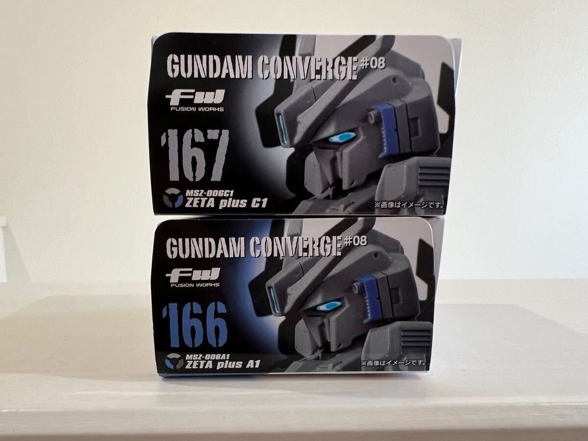 Yahoo!オークション - FW GUNDAM CONVERGE #08 166 Zプラス A1 167 Zプ...