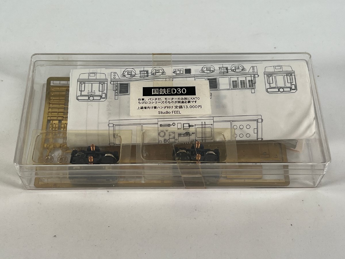 Yahoo!オークション - 4-12 Nゲージ キット Studio FEEL 国鉄 ED30 鉄...