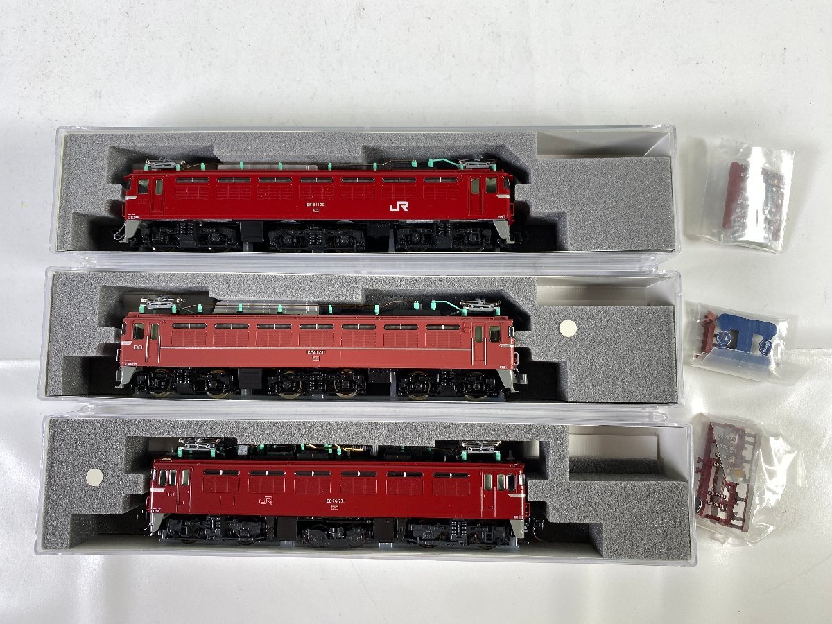 6-74 Nゲージ KATO 電気機関車まとめ 3013-2 ED76 / 3066-4 EF81 / 3066-6 EF81 カトー まとめ売り 鉄道模型 asj(電気機関車)｜売買された ...