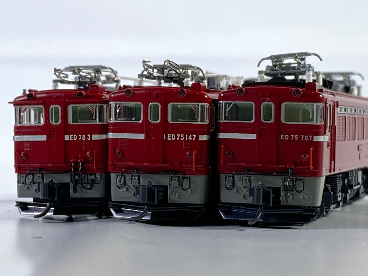 Yahoo!オークション - 6-75 Nゲージ KATO 電気機関車まとめ 3075-3 ED7...