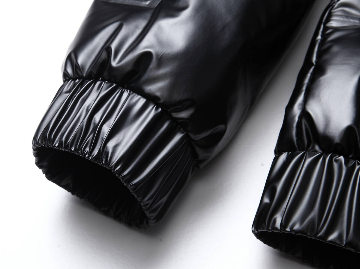 Yahoo!オークション - A509-L新作の光沢ダウンジャケット 洗濯不要 ホ...