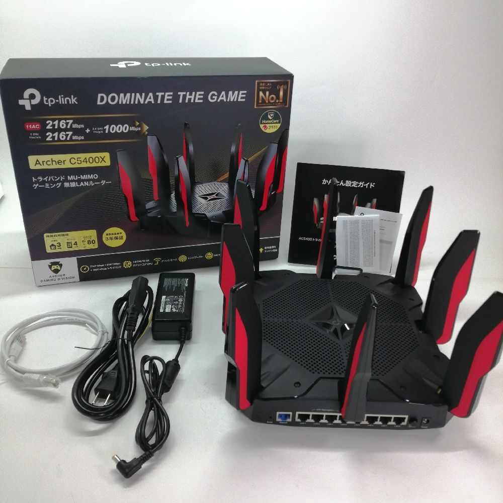 Yahoo!オークション - 動作OK TP-Link WiFi ルーター ゲーミング 無線L...