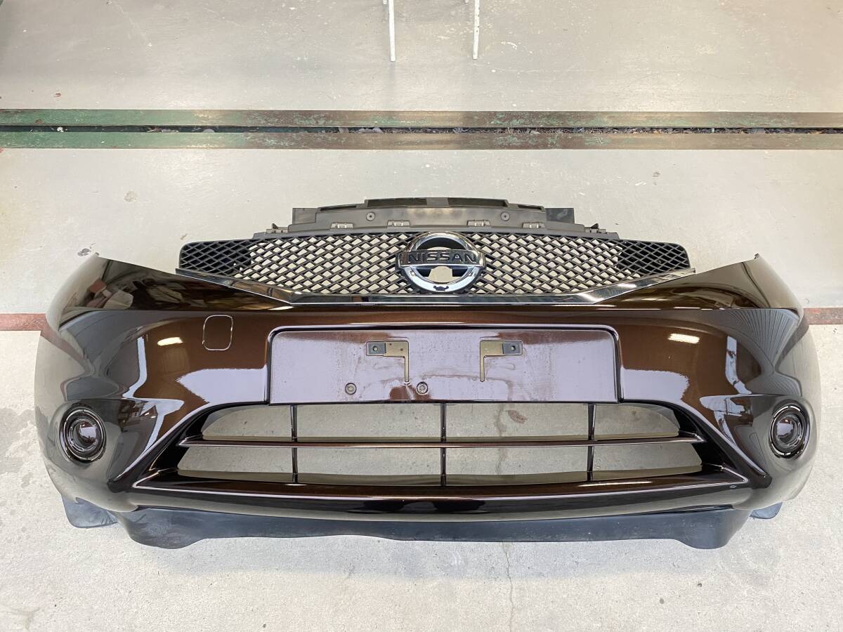 Yahoo!オークション - E12 ノート フロントバンパー CAS 2410-2189