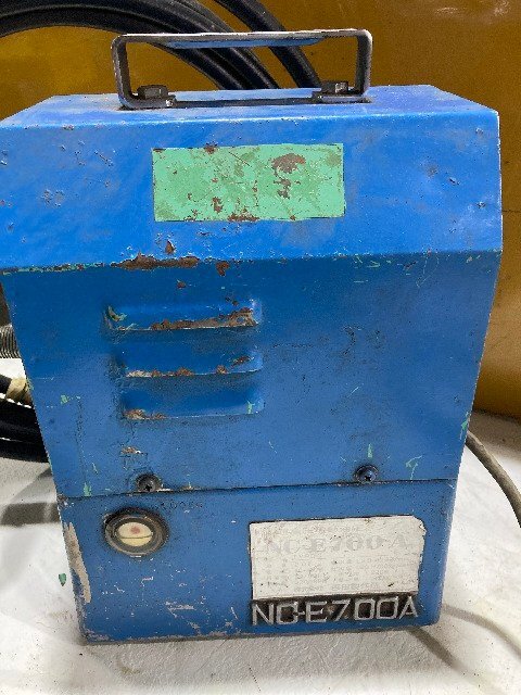 Yahoo!オークション - 西田製作所 超高圧電動油圧ポンプ NC-E700A 動作...