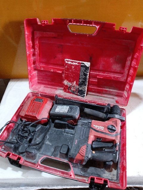 Yahoo!オークション - HILTI 充電式ハンマドリル TE6-A36-AVR 36V 替え...