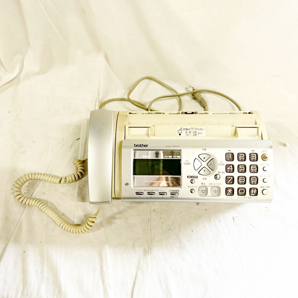 Yahoo!オークション - SKAY-454 brother ブラザー FAX-330DL 電話機 子...