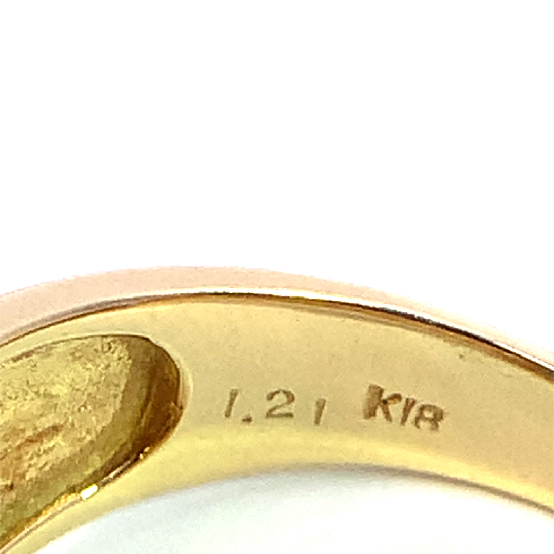 Yahoo!オークション - エメラルド 1.21ct ダイヤモンド デザイン リン...