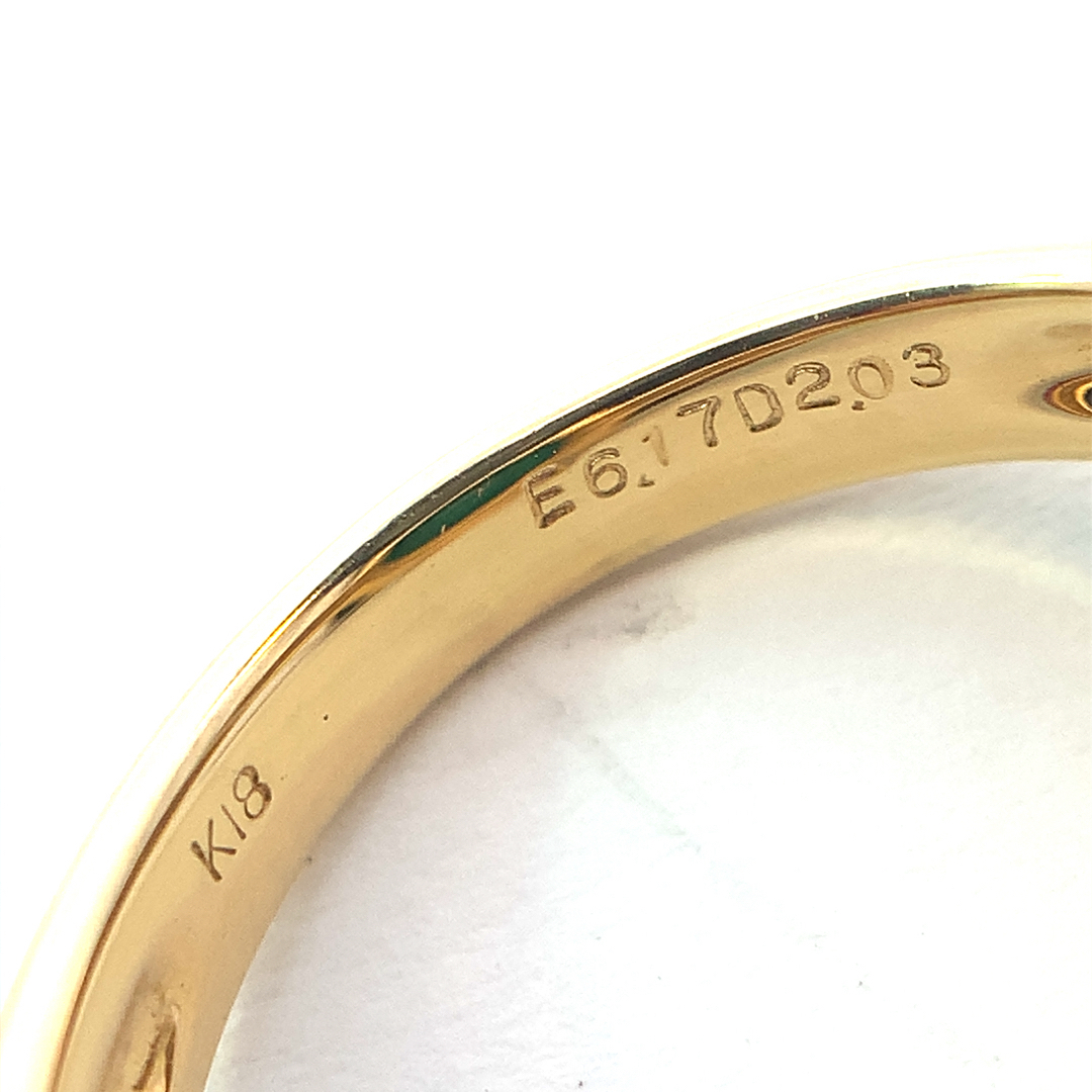 Yahoo!オークション - エメラルド 6.17ct ダイヤモンド デザイン リン...