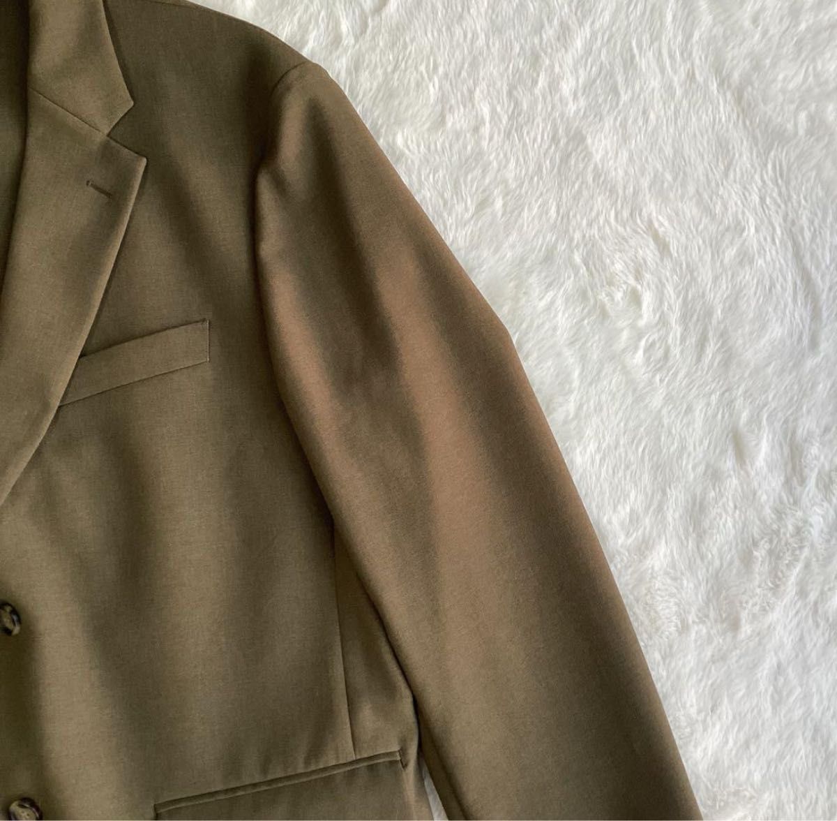 美品 UNIQLO ユニクロ MARNI マルニ スーツ セットアップ カーキ 美品 UNIQLO ユニクロ MARNI マルニ スーツ セットアップ カーキ