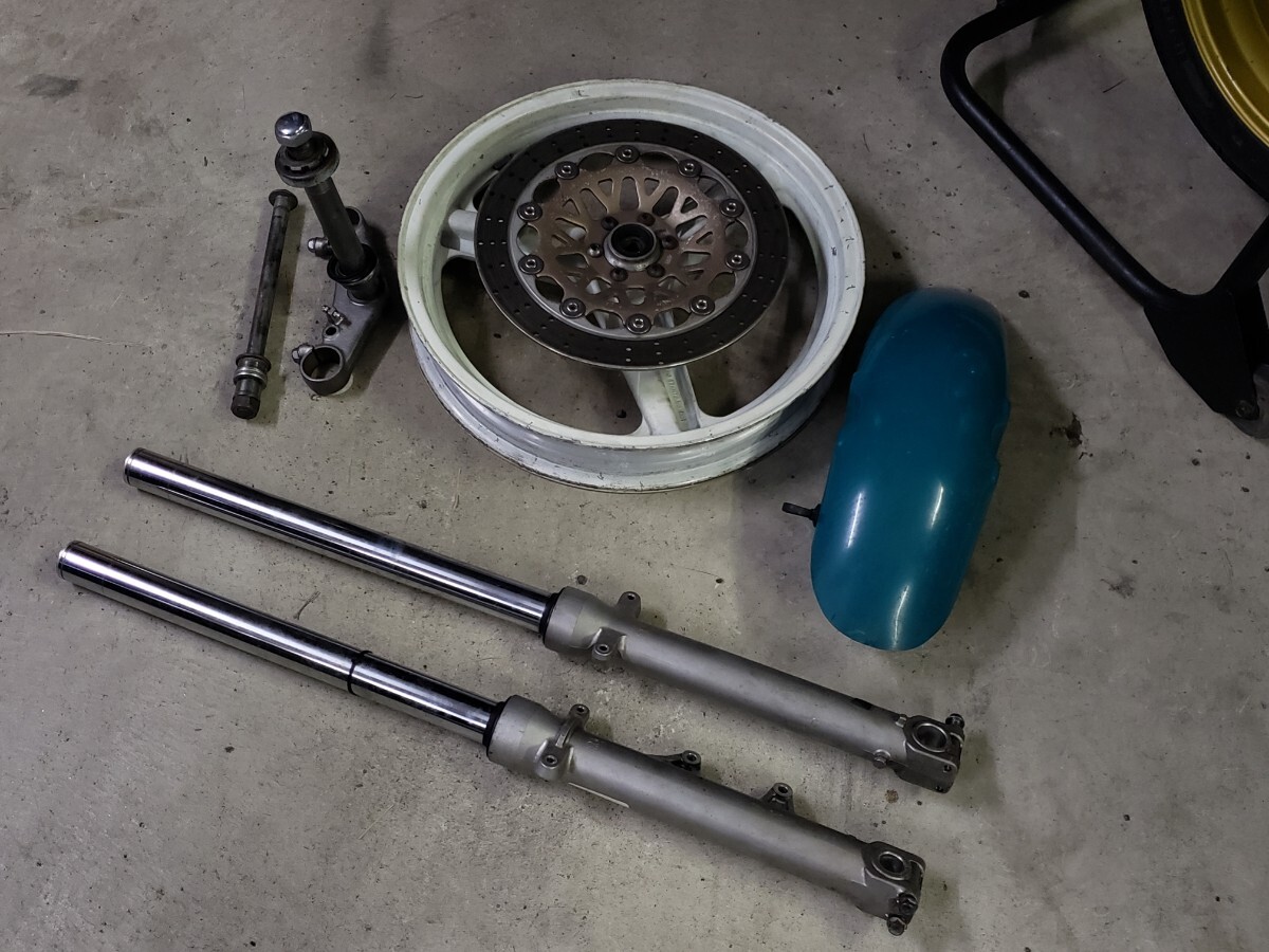 Yahoo!オークション - VT250スパーダ フロント一式