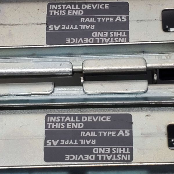 Yahoo!オークション - @T0474 DELL 1Uネットワーク機器用 ラックレール...