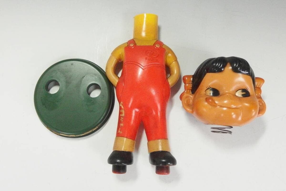 Yahoo!オークション - 【241022-6】当時物 不二家 首振りペコちゃん人...