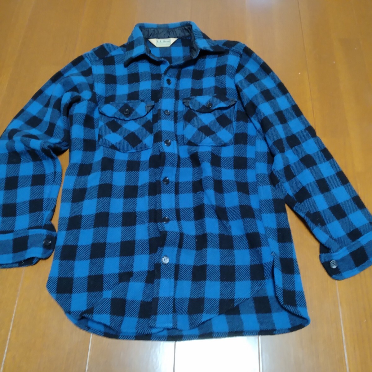 Yahoo!オークション - LLビーン バッファローチェック ブラックウォッ...