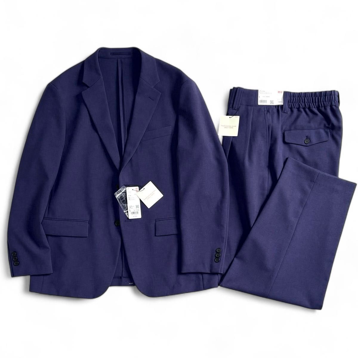 新品 UNIQLO + MARNI テーラードジャケット ワイドフィット 新品 UNIQLO + MARNI テーラードジャケット ワイドフィット