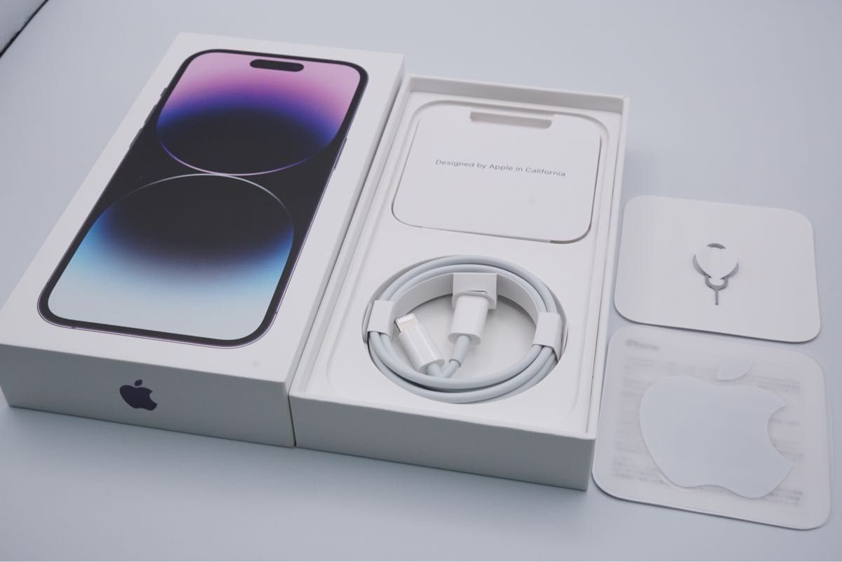 美品) iPhone14 Pro 128GB ディープパープル SIMフリー 新品 美品) iPhone14 Pro 128GB ディープパープル SIMフリー 新品