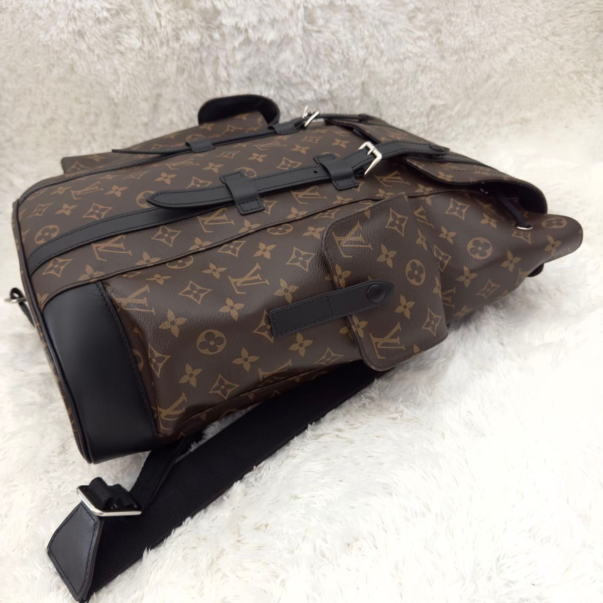 極上美品 現行 RFID LOUIS VUITTON ルイヴィトン クリストファー 極上美品 現行 RFID LOUIS VUITTON ルイヴィトン クリストファー