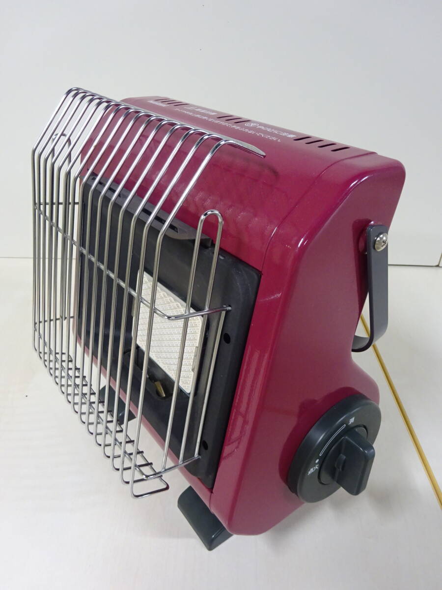 Yahoo!オークション - 19066 イワタニ カセットガスストーブ ワインレ...