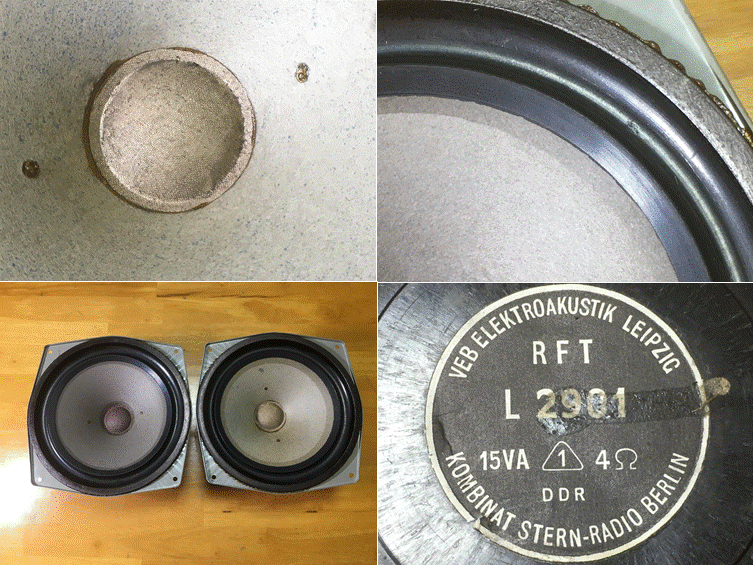 Yahoo!オークション - 東独RFT ビンテージ L2901 20cm口径 2Way ペア ...