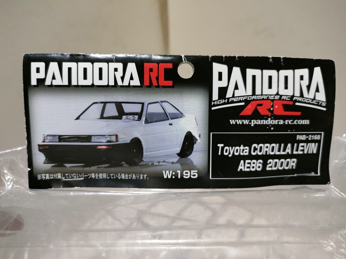 Yahoo!オークション - PANDORA RC TOYOTA COROLLA LEVIN AE86 2ドアボ...