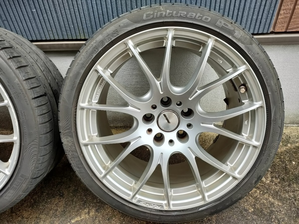 Yahoo!オークション - RAYS HOMURA PCD120 18×8.5j 18×9.5j 225/4R18...